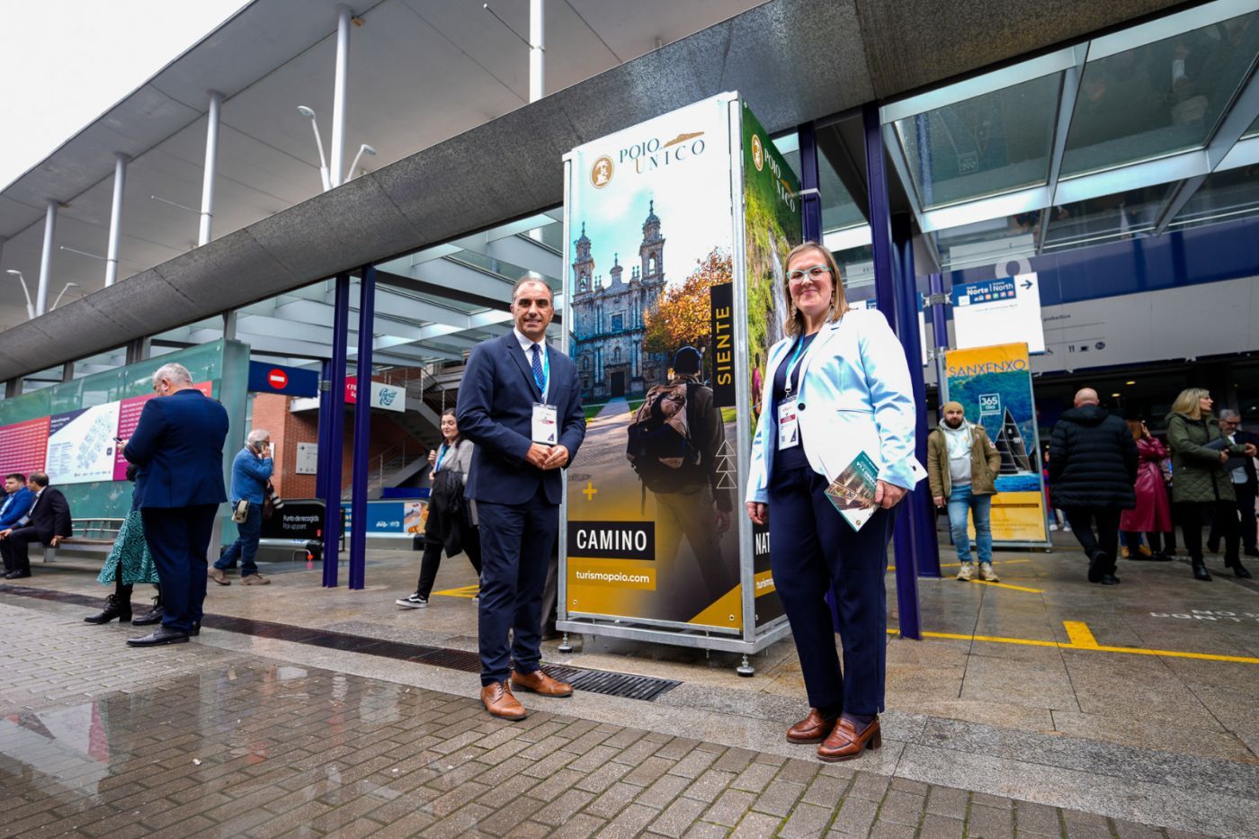 Poio despunta en Fitur como destino para os 365 días, con gastronomía, camiño, natureza, deporte ...